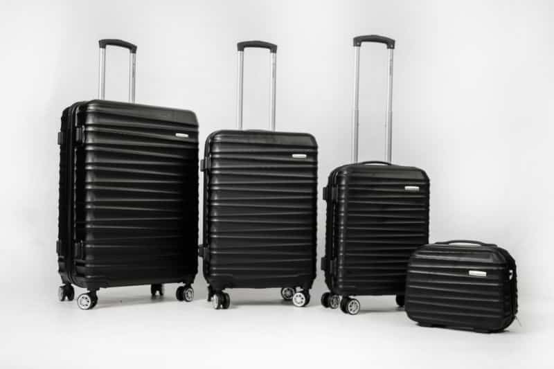 4pc Le Morgan Traveller Luggage Set (Available in Purple, Black, Red ...