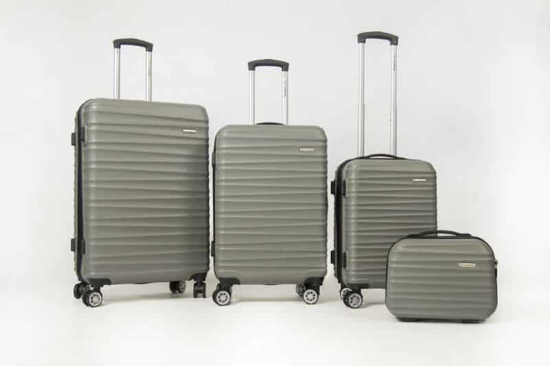 4pc Le Morgan Traveller Luggage Set (Available in Purple, Black, Red ...